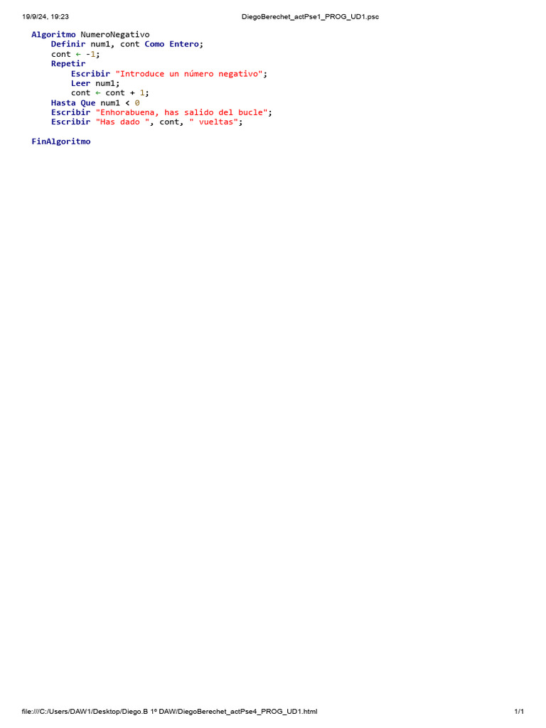 DiegoBerechet ActPse3 PROG UD1 | PDF