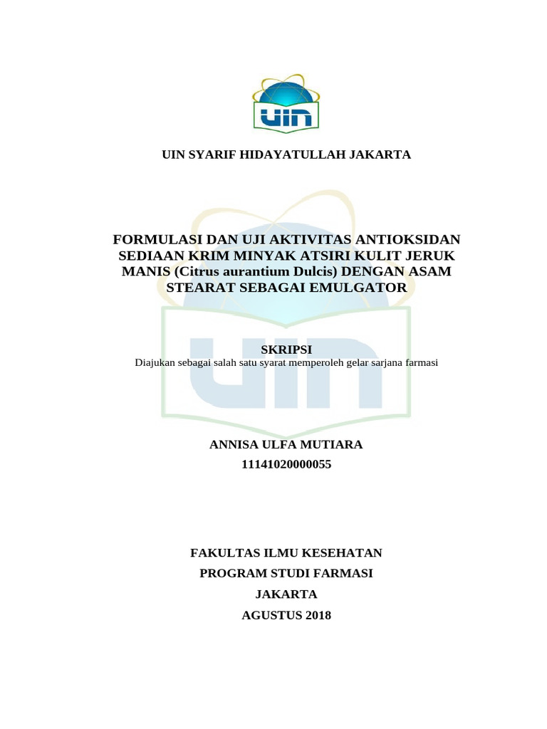 Contoh Skripsi(1) | PDF