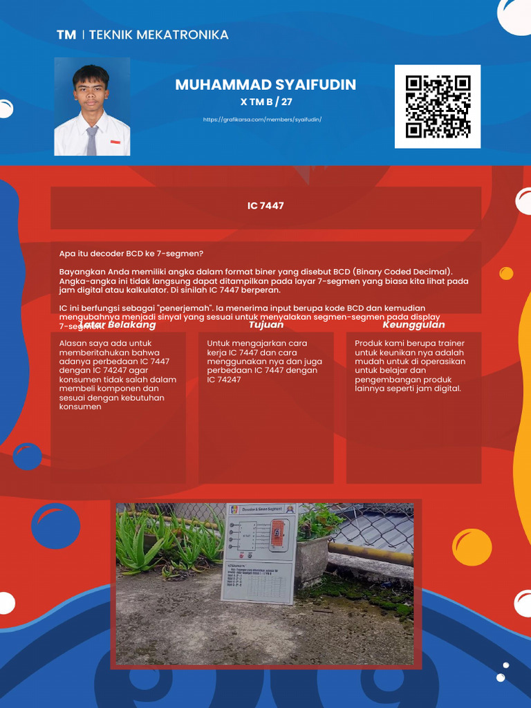 Perbedaan IC 7447 dan IC 74247 | PDF