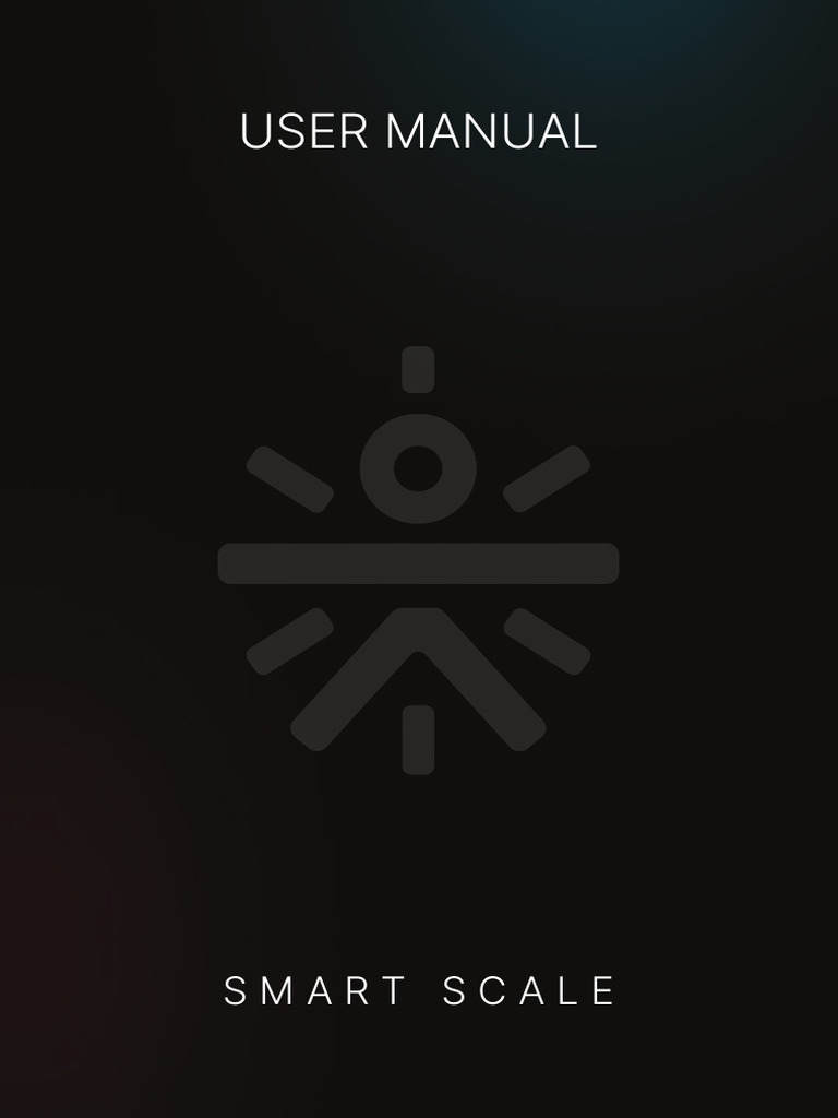 Cult Smart Scale User Manual | PDF | Physical Quantities | Metrology