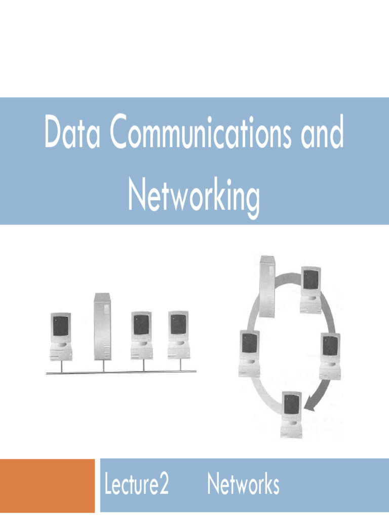 2 lec2 Introduction Data Communication | PDF | Network Topology | Computer Network