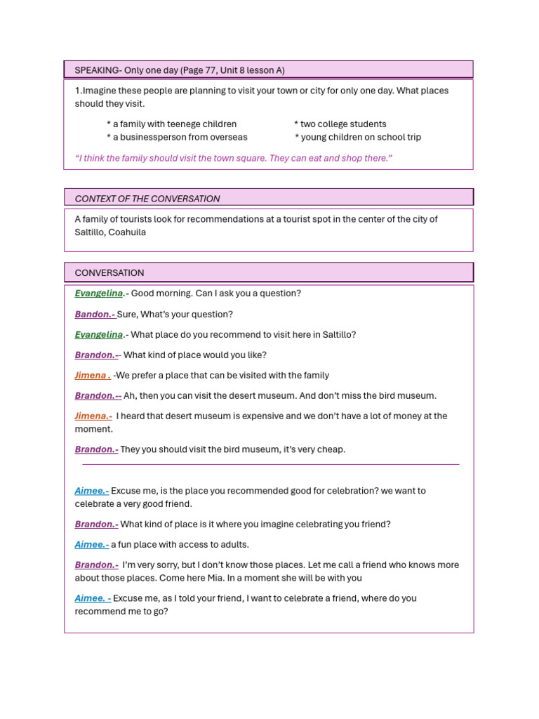 English-speaking | PDF