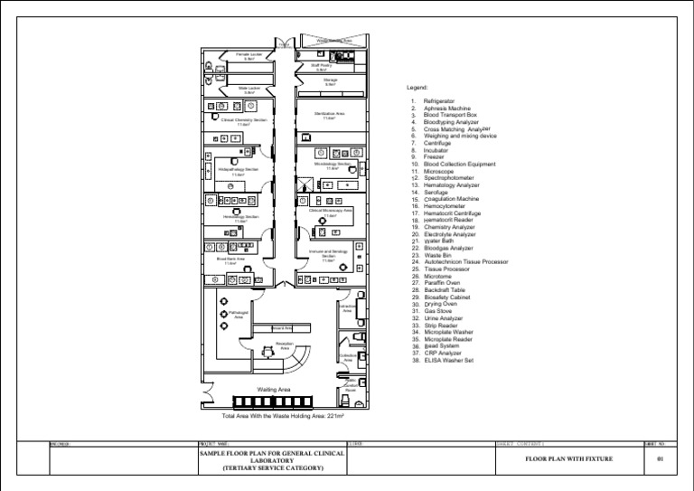 Medtech Lab Layout2 | PDF | Laboratory Techniques | Medical Specialties