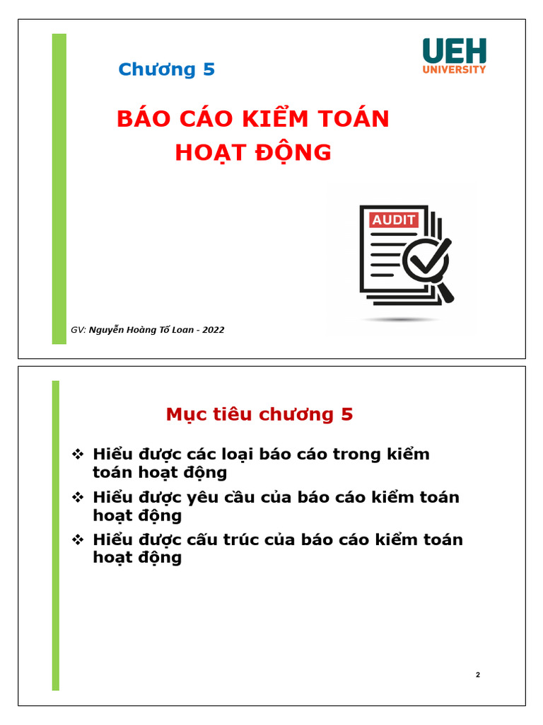 5. Slide cho SV - KTHĐ - Chương 5 - BAO CAO (2 slides) | PDF