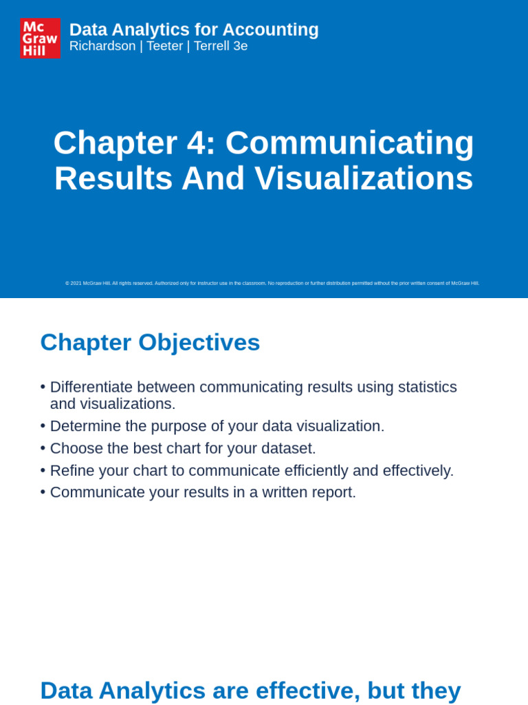 Richardson DAA 3e PPT Ch04 | PDF | Data | Chart