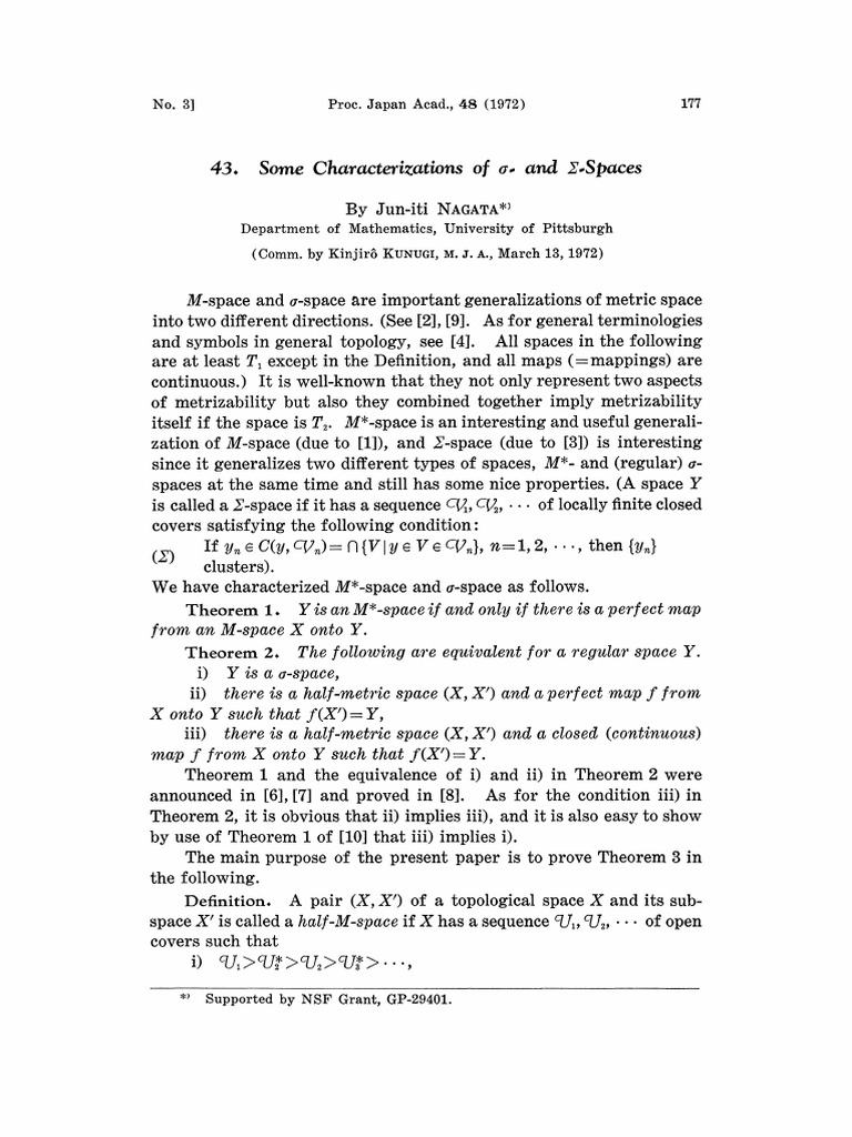 Nagata 1195519727 | PDF | Sequence | Geometry