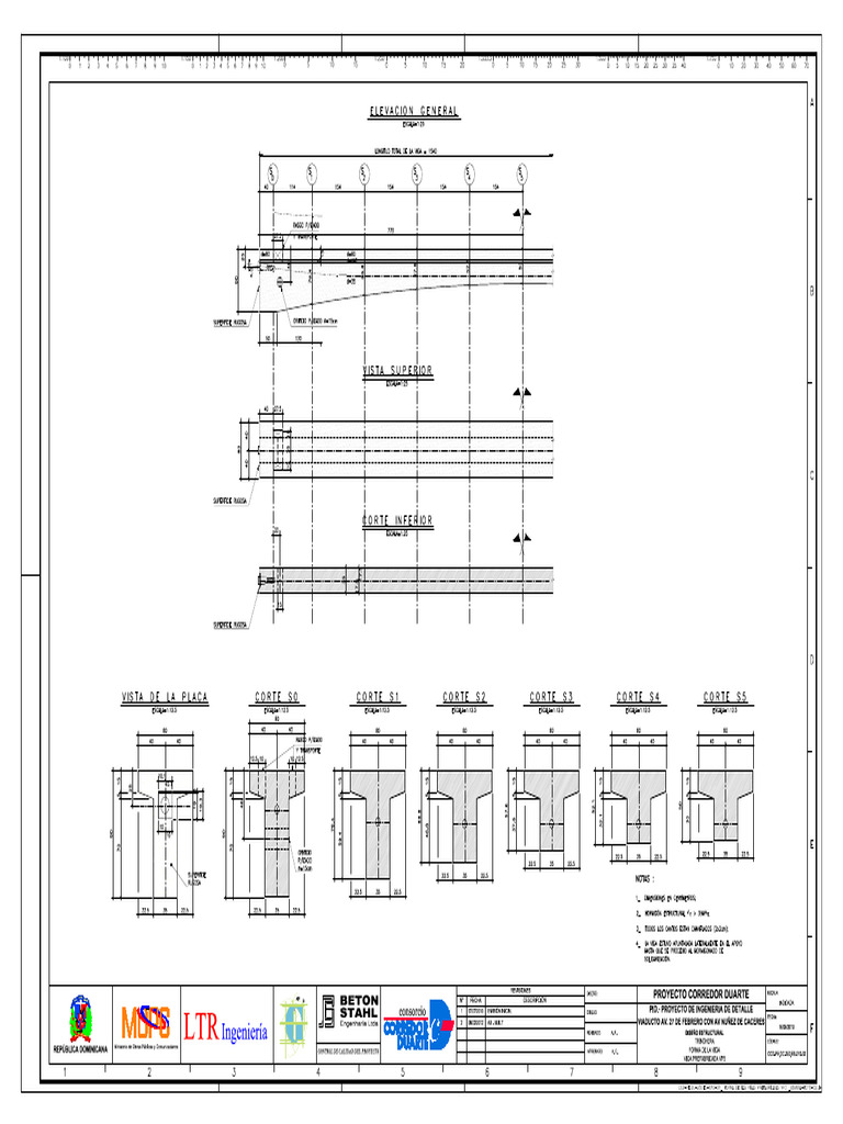 CCD Pe - DC 250.es 010 02 - Forma de Las Vigas Prefabricadas Vp3 ...