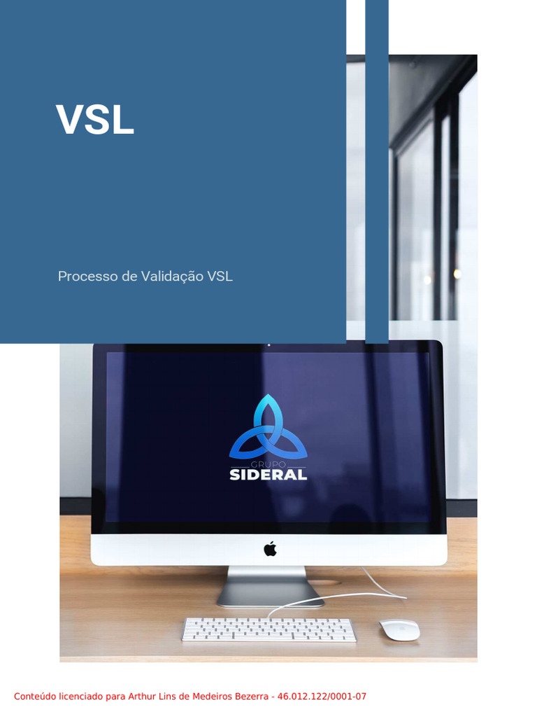 Processode Validao VSL | PDF | Vídeo