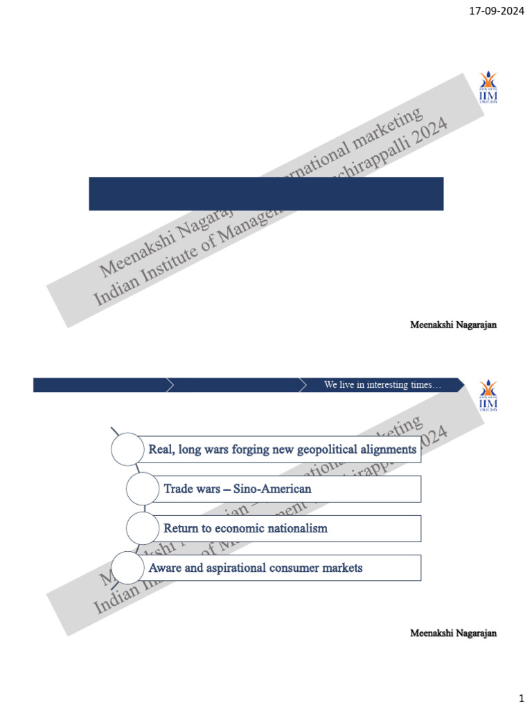 International Marketing Overview and Strategies | PDF | Marketing ...