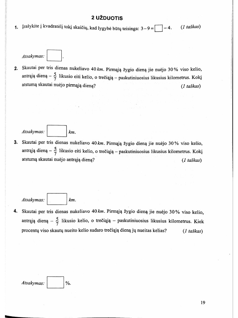 2 Bilietas | PDF