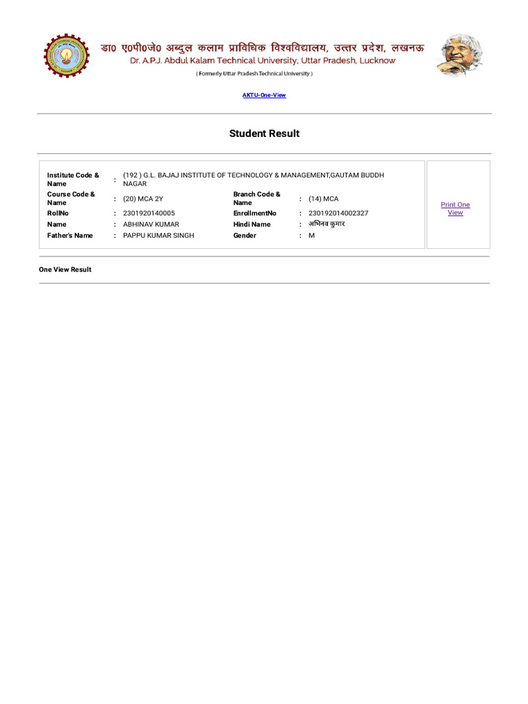 One View by AKTU SDC Team | PDF | Databases | Computer Programming