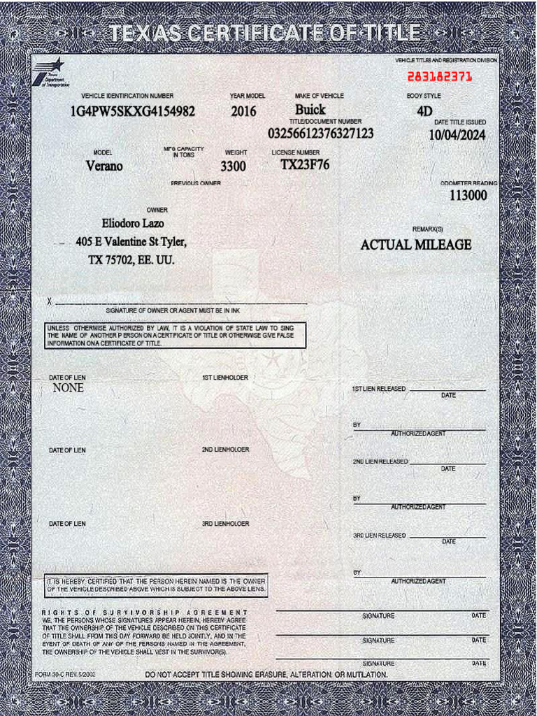 DMV TITLE REGISTRATION | PDF