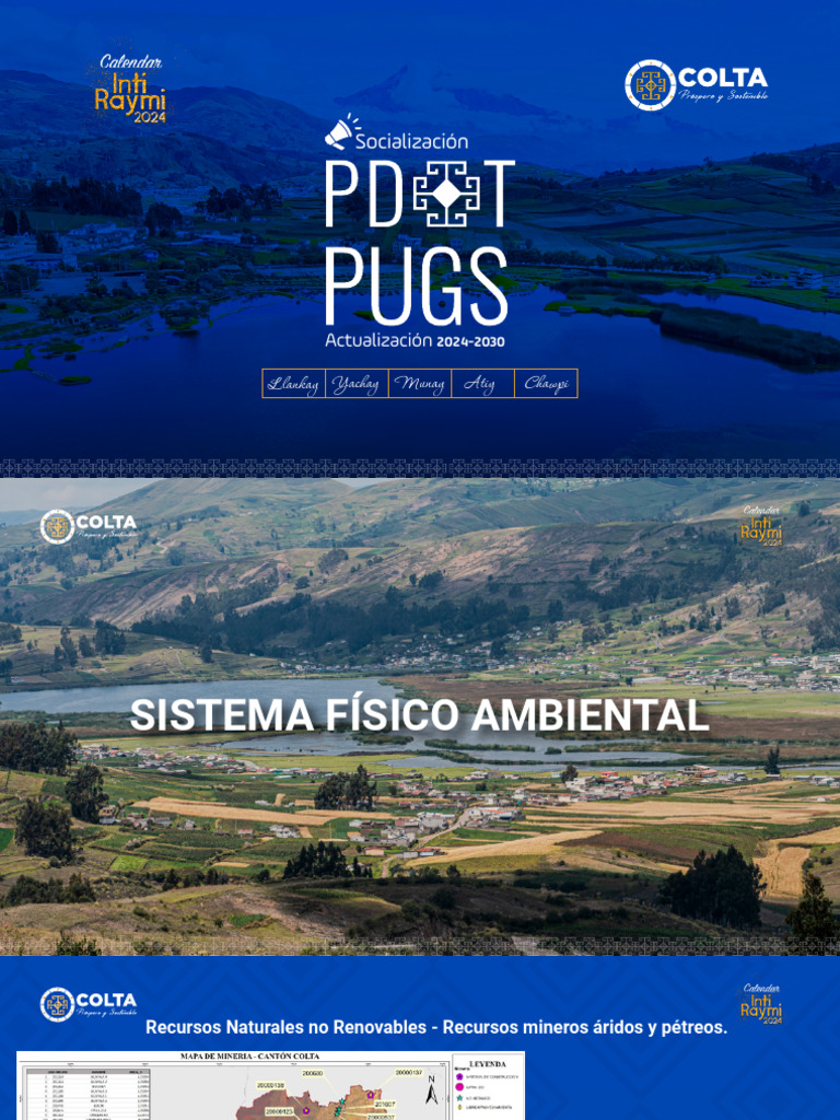 PRESENTACIONsocializacion PDOT | PDF | Presupuesto | Organización no gubernamental