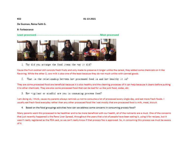 TLE 3rd Quarter-PETA-Grouping Food Activity | PDF