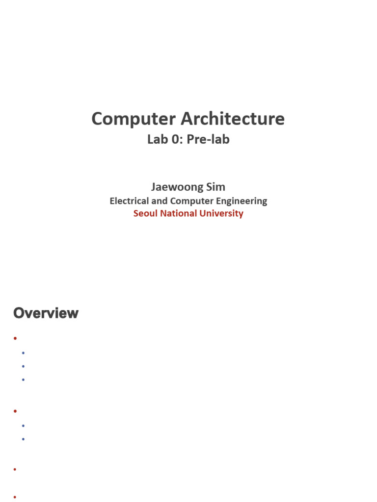 Lab0 Pre Lab | PDF | Hardware Description Language | Computing