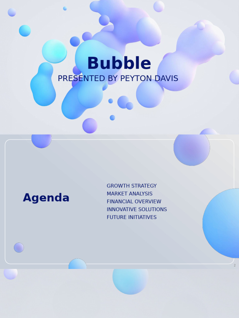 Bubble | PDF | Innovation | Marketing