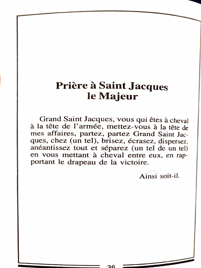 Priere ST Jacques Le Majeur | PDF