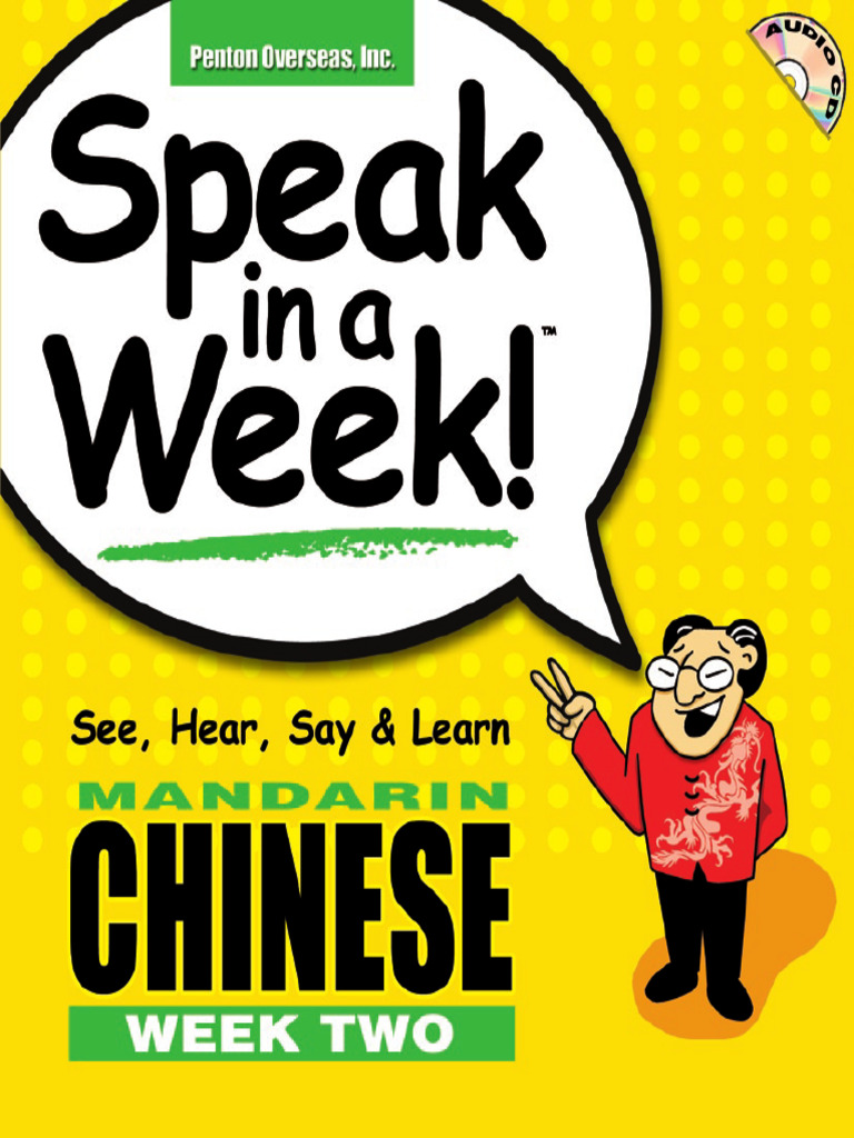 Speak in A Week Mandarin Chinese 2 | PDF