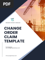 EoT Claim Template For Contractors | PDF | Business