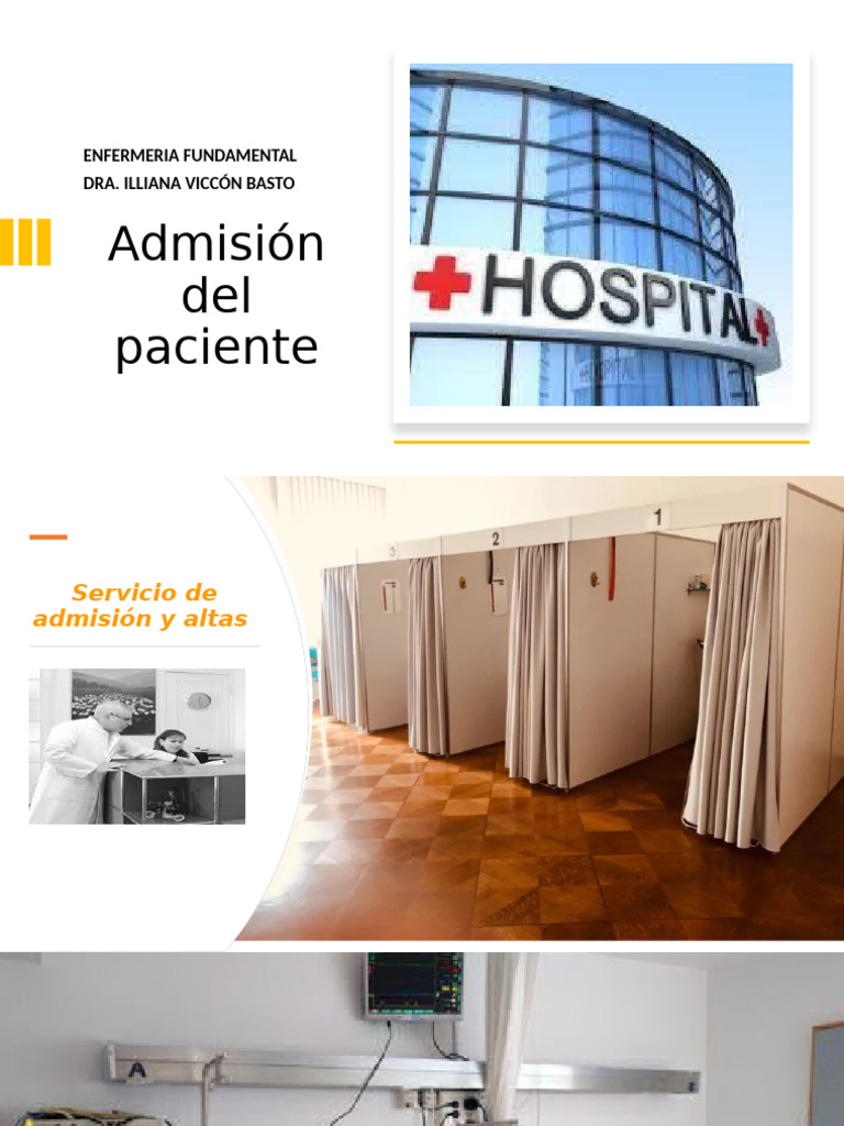 1 Ingreso Del Paciente | PDF | Hospital | Cirugía
