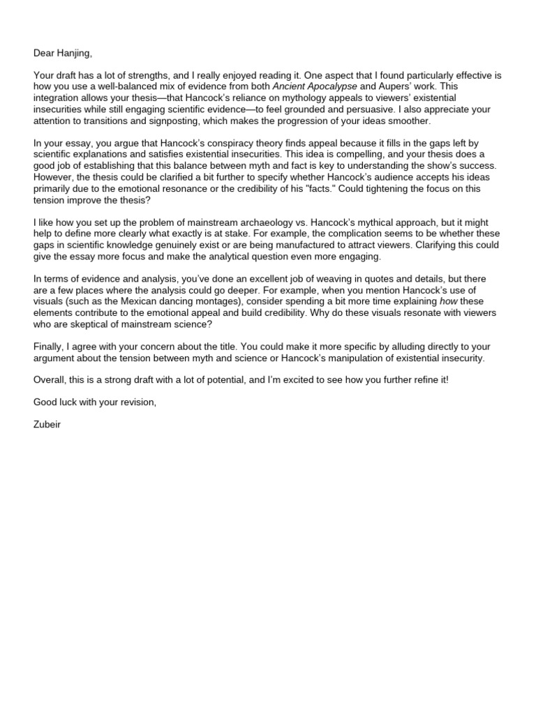 Zubeir Letter To Hanjing | PDF