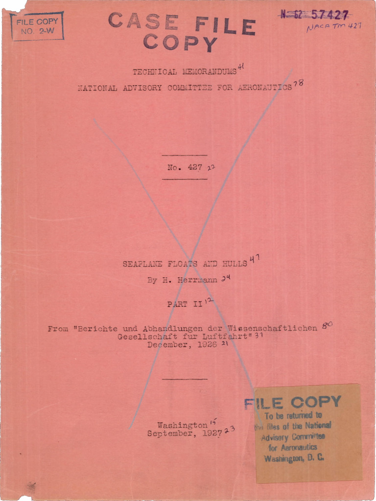 Seaplanes Floats and Hulls. Part II | PDF | Mechanics | Classical Mechanics