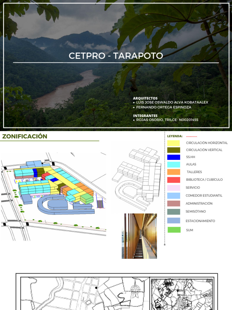 Proyecto Arquitectónico CETPRO | PDF