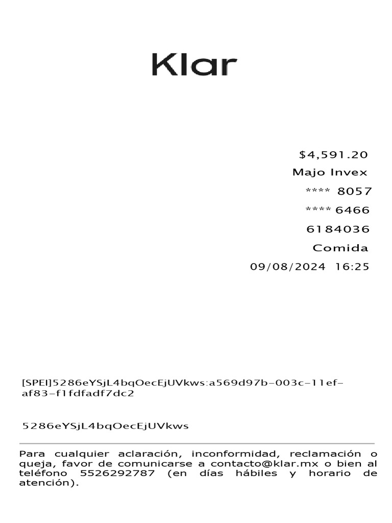 Klar_Comprobante_09082024_120441 | PDF