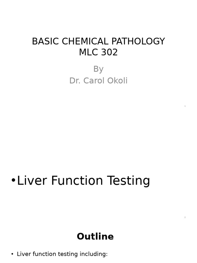 Second Semester - Liver Function1-1 | PDF | Liver | Medical Specialties