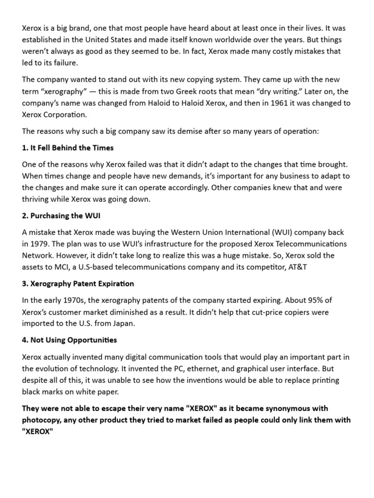 XEROX (Yashika Majumder Notes) | PDF