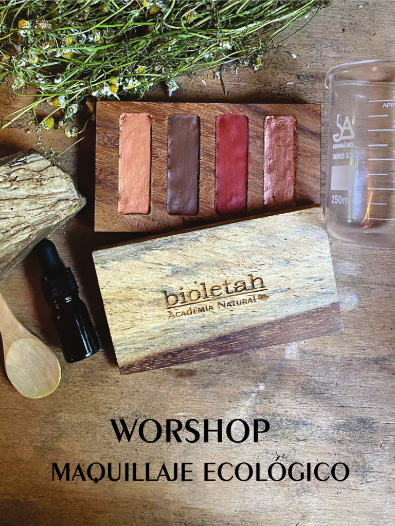 Manual Maquillaje Ecologico Nuevo 2024 | PDF | Piel | Petróleo