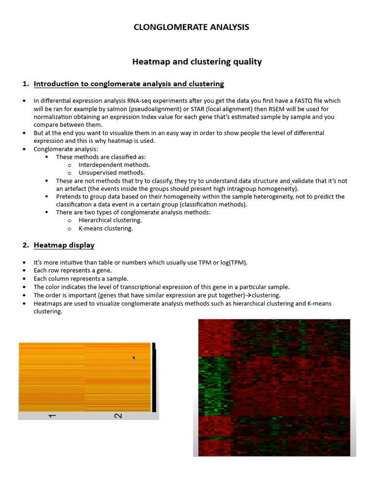 Heatmap | PDF | Cluster Analysis | Distance