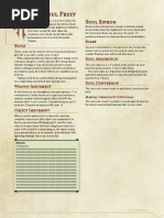 Godbound Character Sheets | PDF