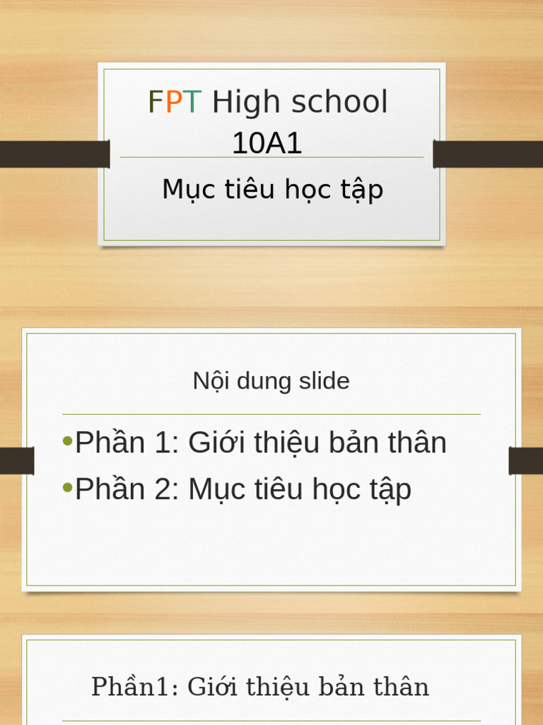 FPT High School | PDF