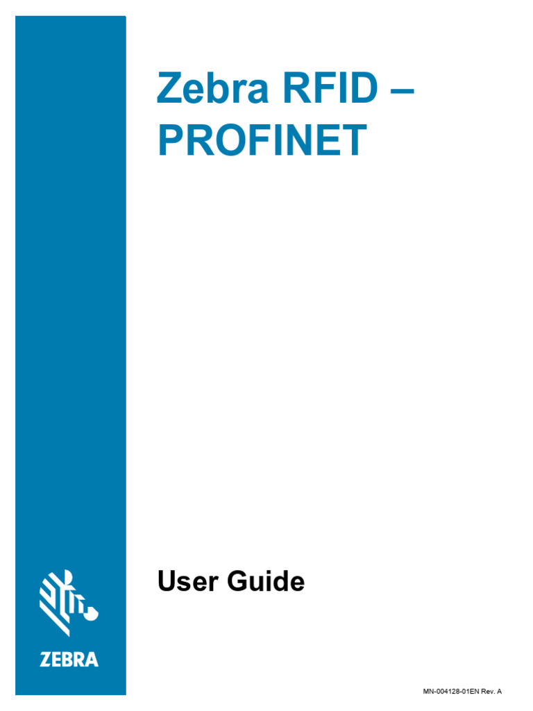 Zebra Rfid Profinet Ug en | PDF | Radio Frequency Identification ...