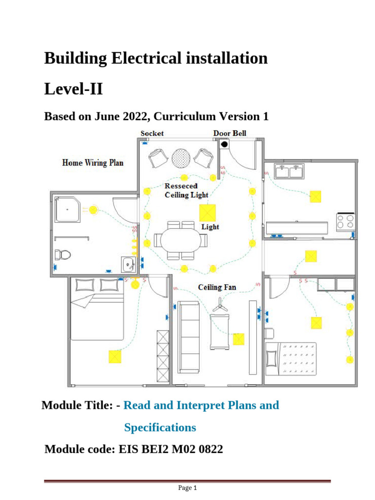 Read and Interpret Electrical Plans | PDF | Technical Drawing ...