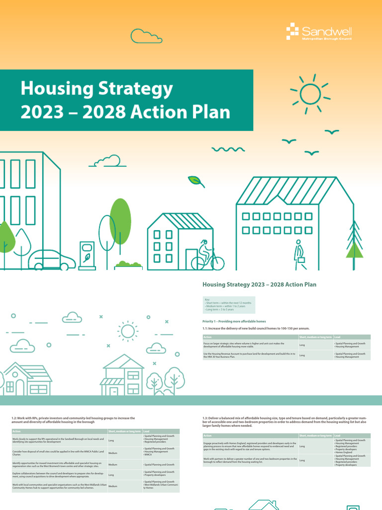 Housing Strategy Action Plan | PDF | Leasehold Estate | Electric Vehicle