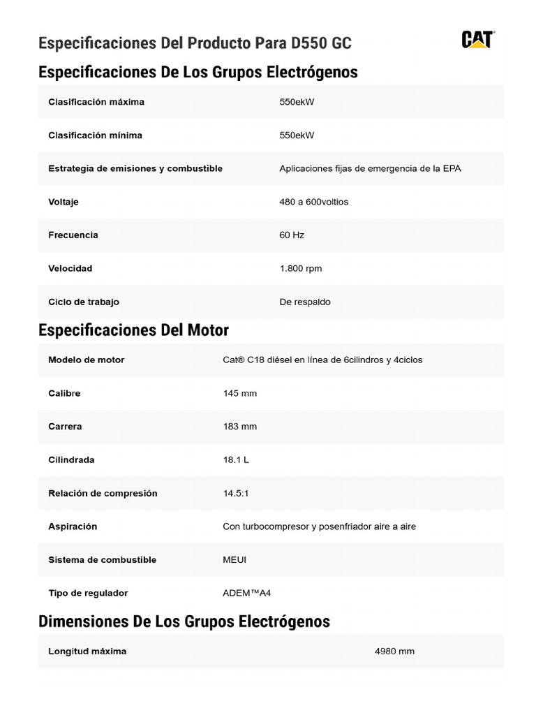 D550 GC | PDF