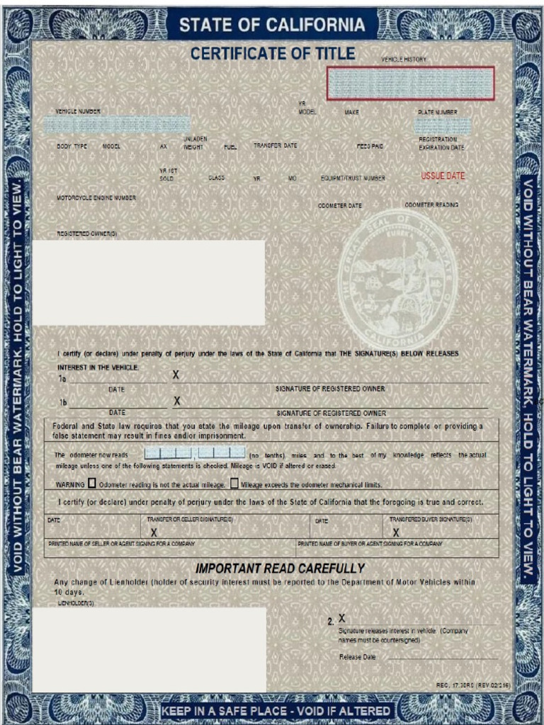 Titulo California | PDF