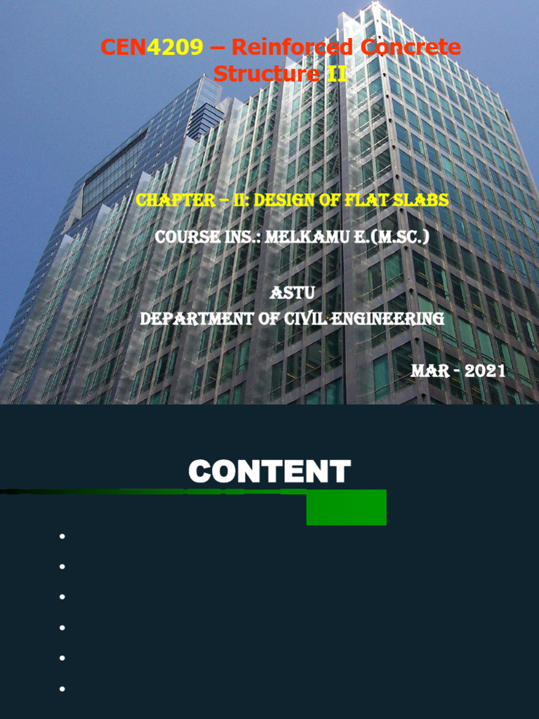 Flat Slab Design22 Pdf Column Structural Load