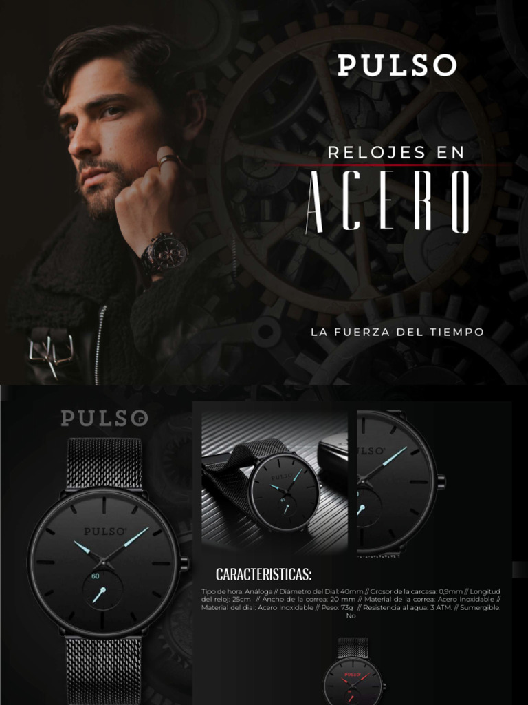 Relojes en Acero | PDF | Reloj | Acero