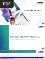 Panduan Penggunaan Web Elearning-Peserta Full | PDF