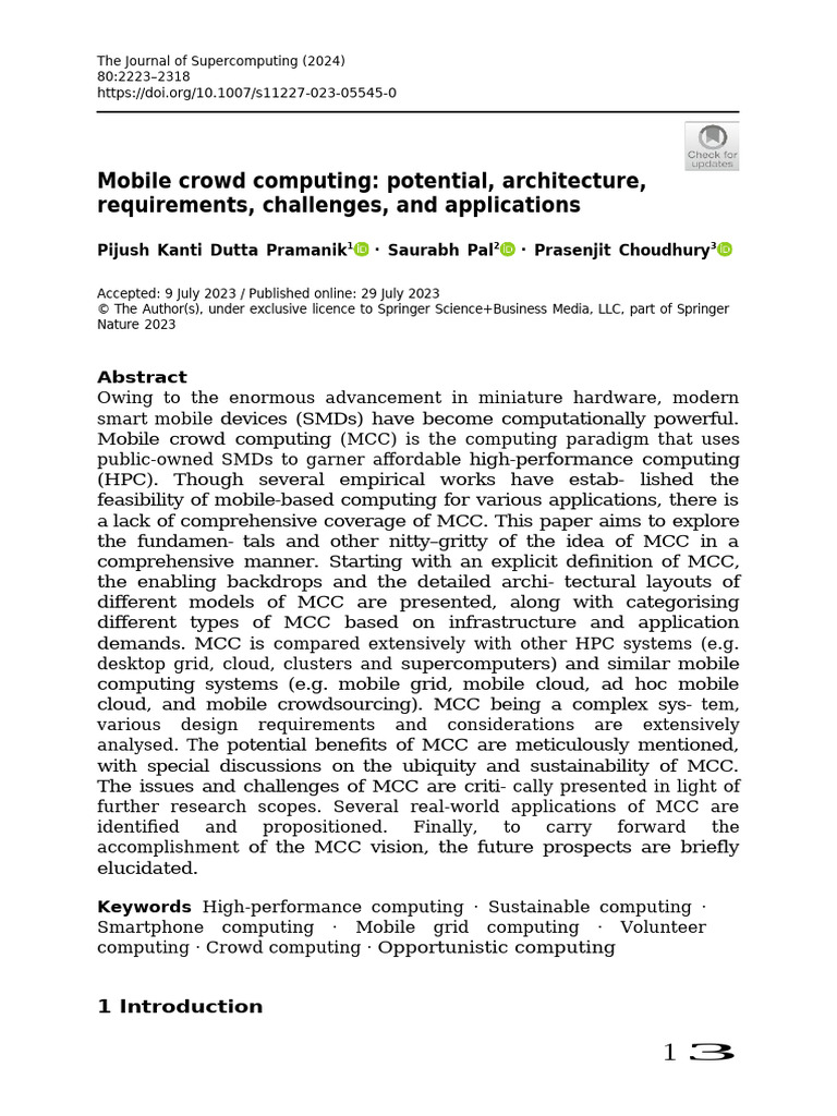 Research Paper | PDF | Grid Computing | Supercomputer