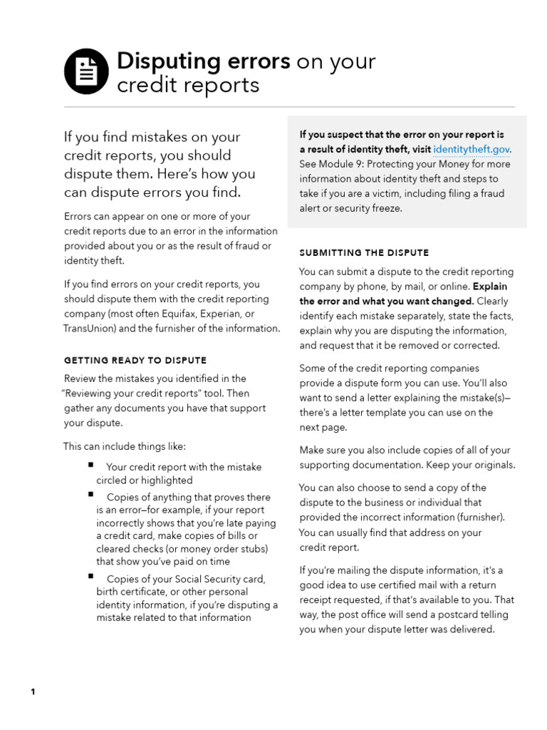 cfpb_your-money-your-goals_dispute-credit-report_handout_2018-11 | PDF ...