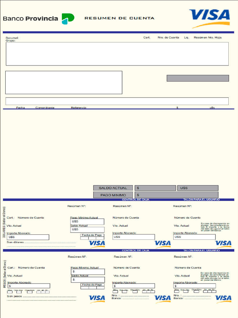 Liquidacion - Visa - 6571 - 2024-09 | PDF | Tarjeta de crédito | Bancos