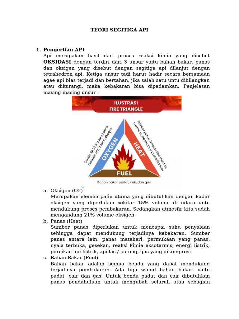 TEORI SEGITIGA API | PDF