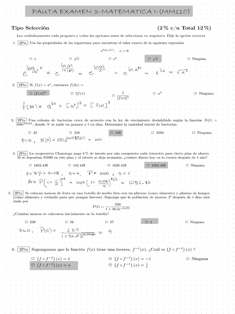PAUTA-E3-P1-2024-MATEMATICA-I-UNAH_annotated | PDF
