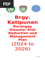 New Editable BDRRM Plan 2026-2028 | PDF