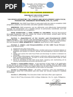 Executive Order No 14 (GAD Focal Person) | PDF | Social Institutions ...