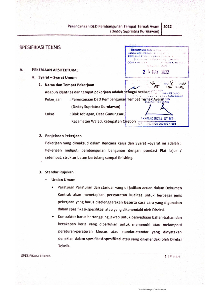 Spektek Ternak Ayam Waled | PDF